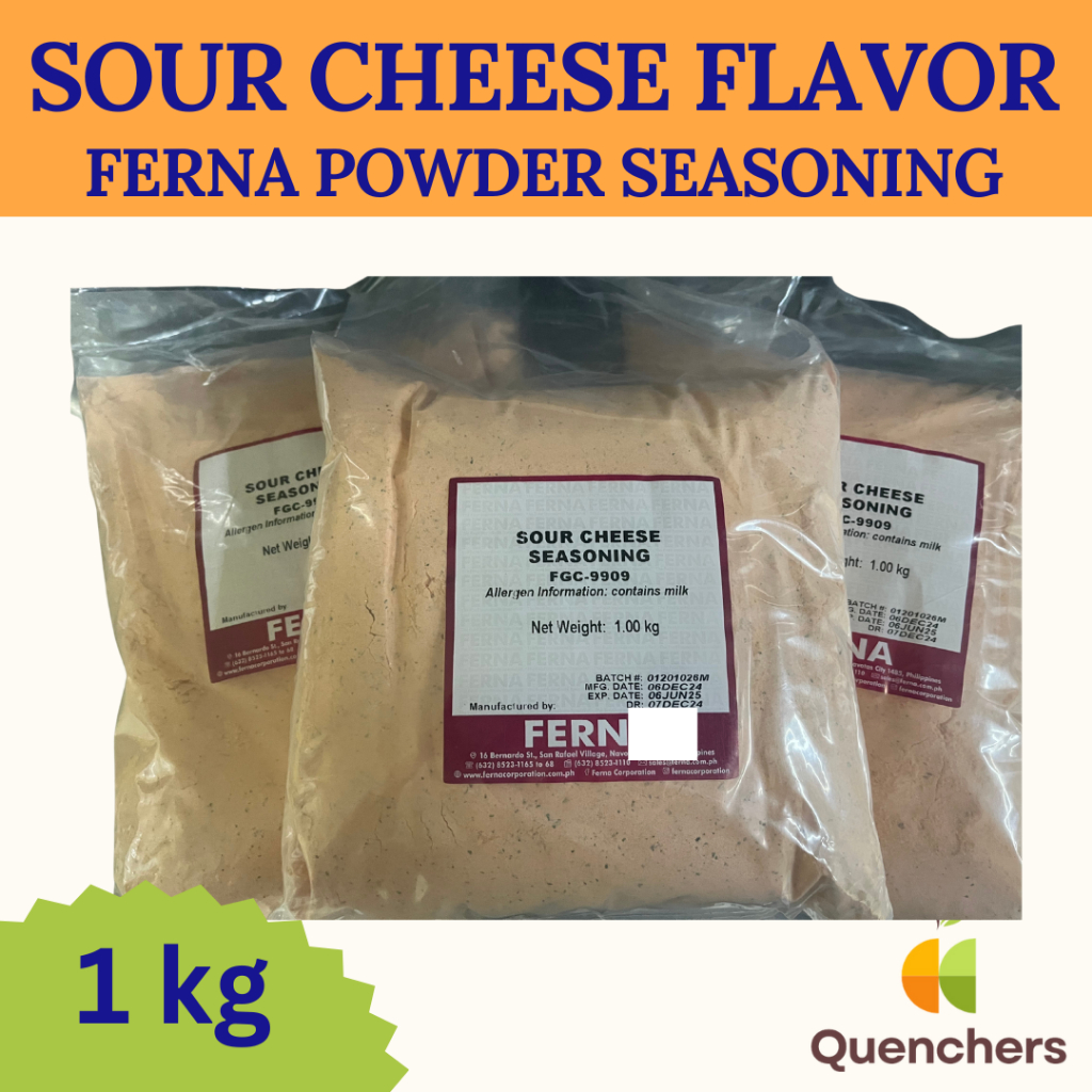 Sour Cheese Powder 1kg Flavor Seasoning Potato | Shopee Philippines
