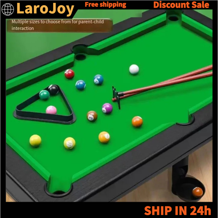 Mini children's pool table toys Puzzle toys Indoor home boys table ...