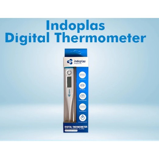 (Lees-J) Indoplas Digital Thermometer No Contact and Accurate ...