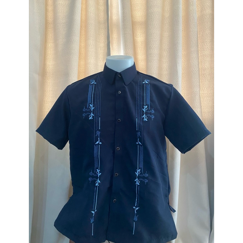 colored polo barong, RANDOM DESIGN/BURDA | Shopee Philippines