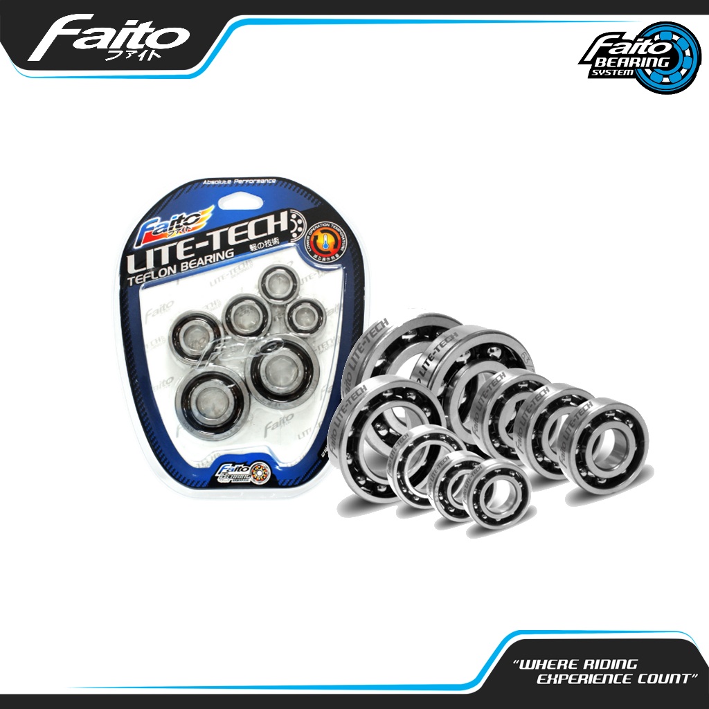FAITO LITE-TECH ENGINE BEARING SET | Shopee Philippines