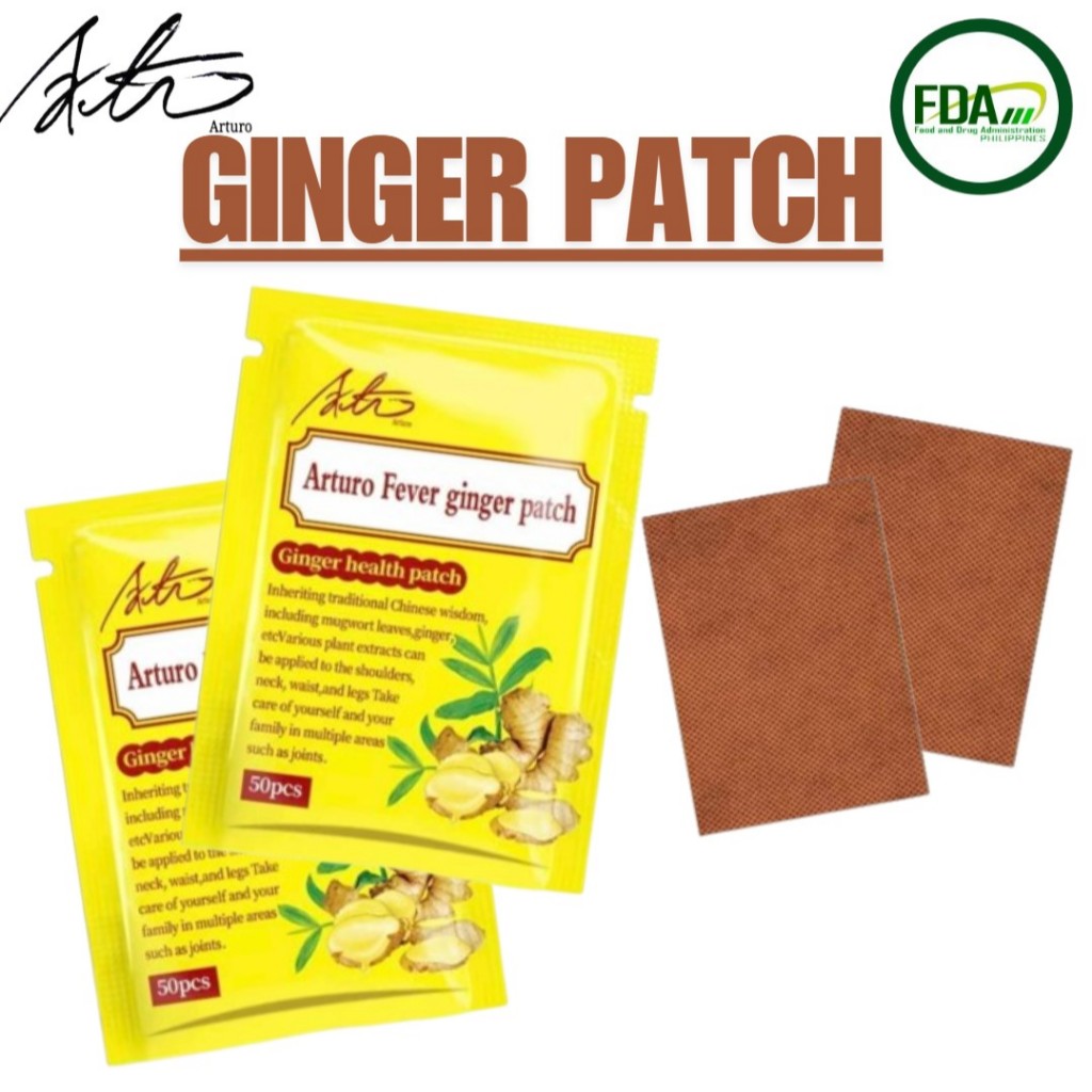 Ginger Patch Pain Relief Original Herbal Ginger Patch for Knee Back ...