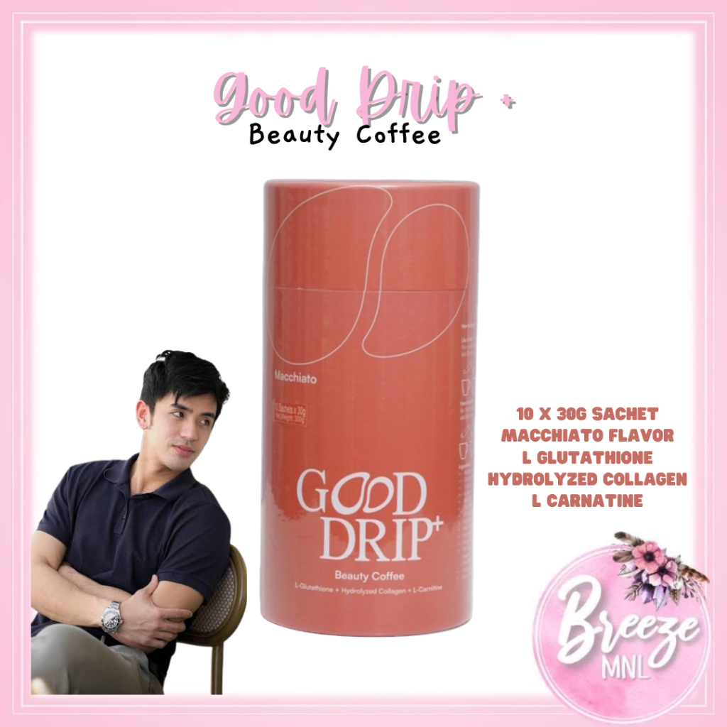 Good Drip+ Coffee Macchiato Glutathione Collagen L-Carnitine Whitening ...