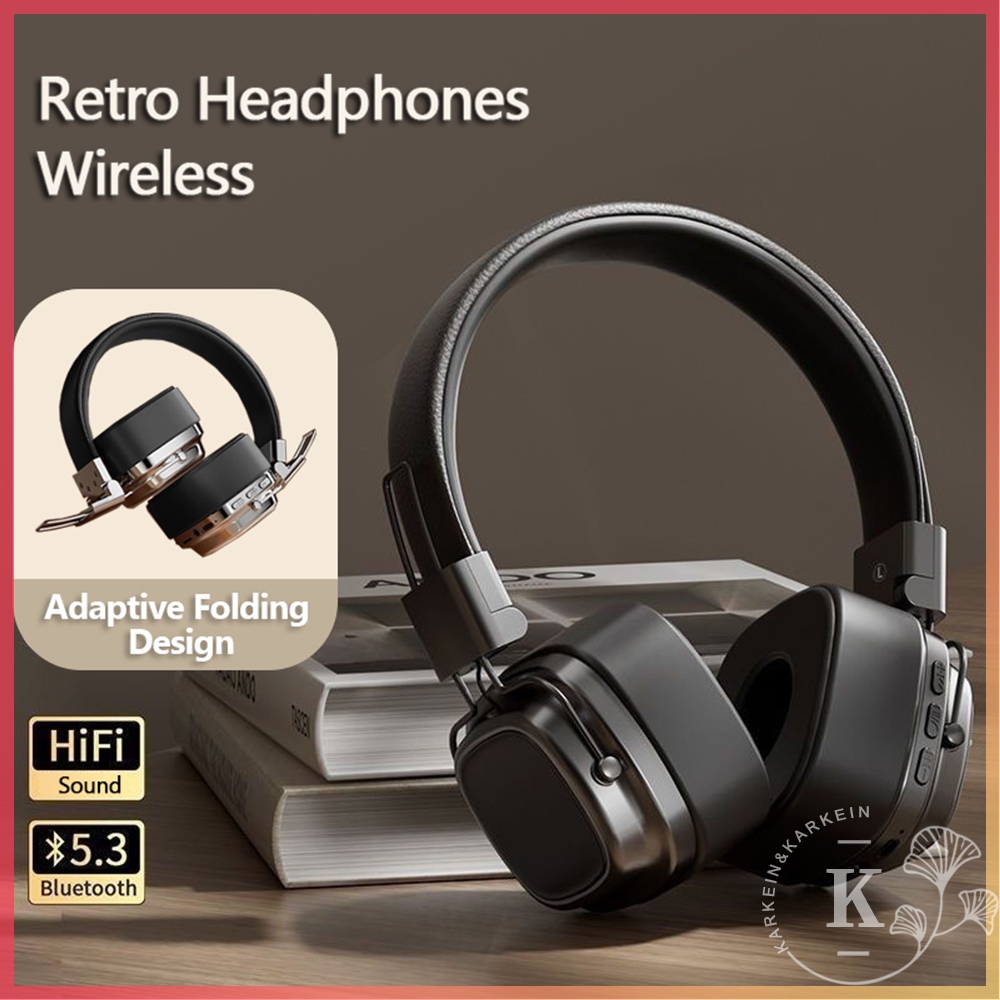 Wireless Bluetooth Headphones with Mic Headset Deep Bass Headsets ...
