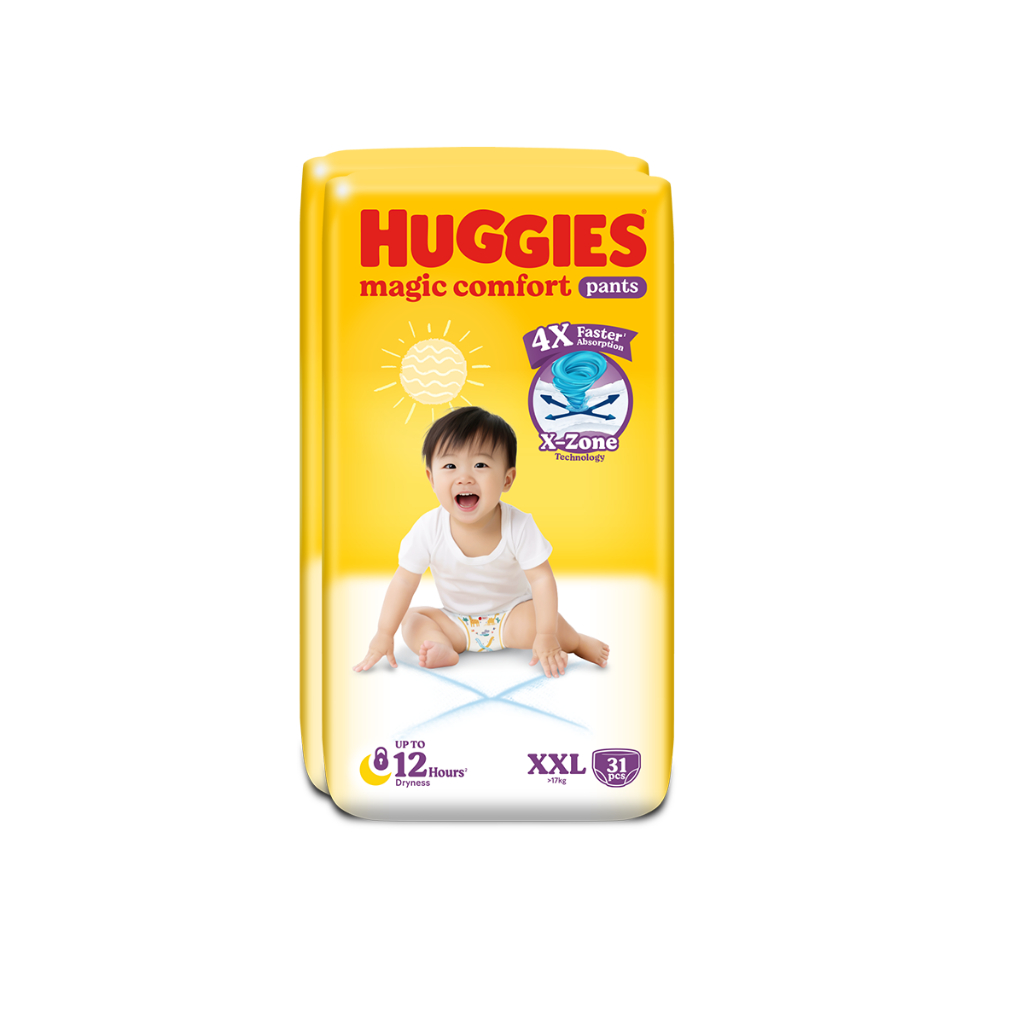 Huggies Magic Comfort Jumbo XXL 62's | Shopee Philippines