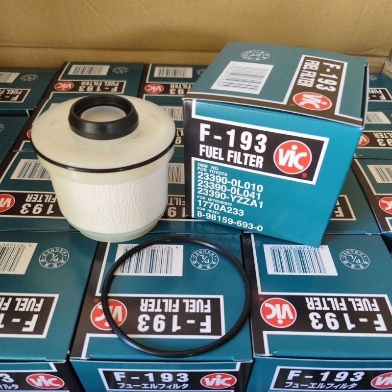 VIC F-193 FUEL FILTER FOR TOYOTA INNOVA 2.5 TD TOYOTA FORTUNER 2.5 TD ...