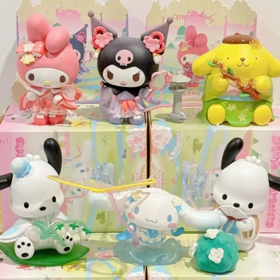 Sanrio Blind Box Desktop Figure doll birthday party blind box desktop ...