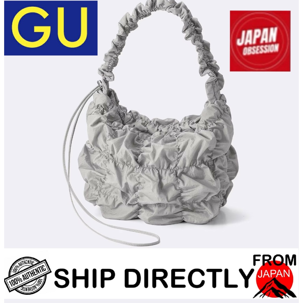 GU Gathered shoulder bag/ship from japan | Shopee Philippines