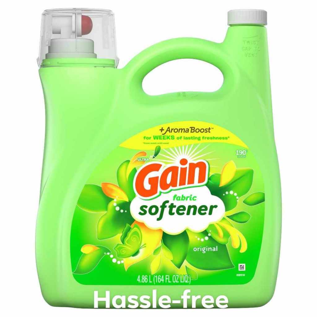 GAIN ORIGINAL FABRIC SOFTENER (4.88L) MADE IN USA | Shopee Philippines