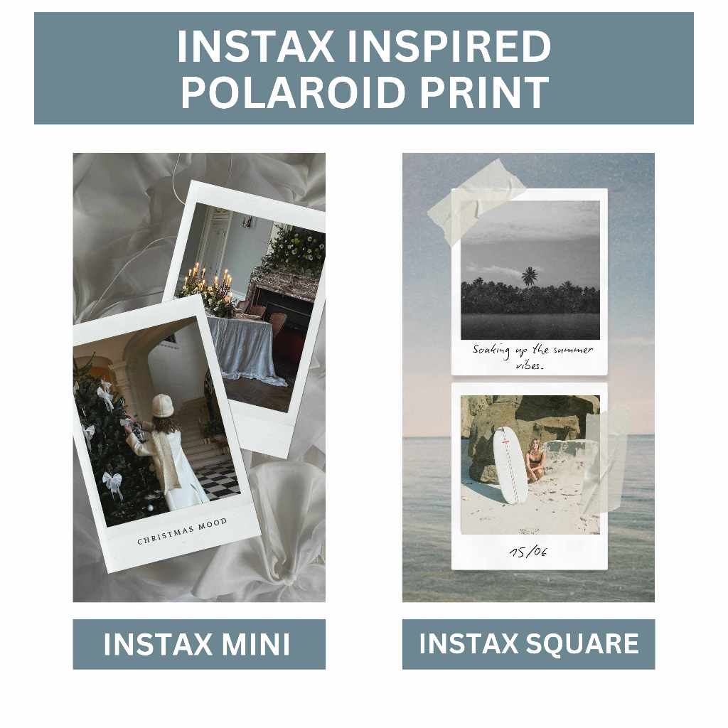 Instax Inspired Polaroid | Shopee Philippines