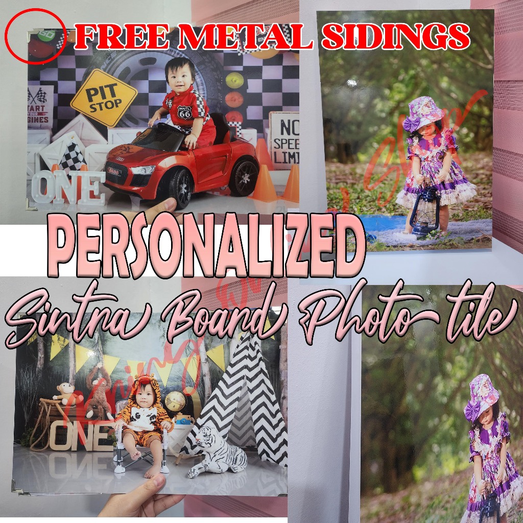 PERSONALIZED A4 SIZE Sintra Board Photo tile 3mm Sintra Board Phototile ...