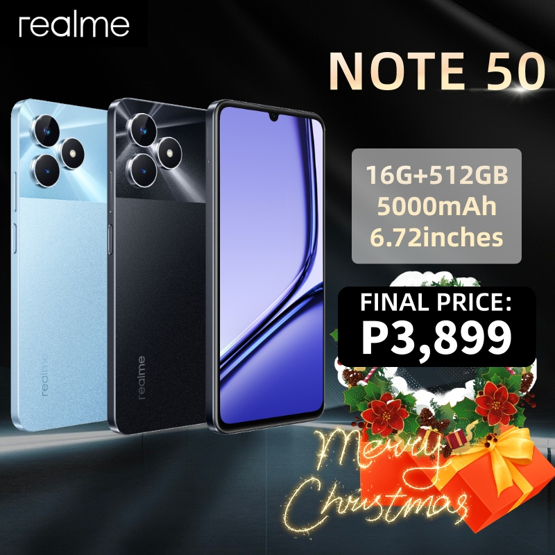 Realme Note 50 Smartphone | 4GB+64GB / 4GB+128GB | Unisoc T612 ...