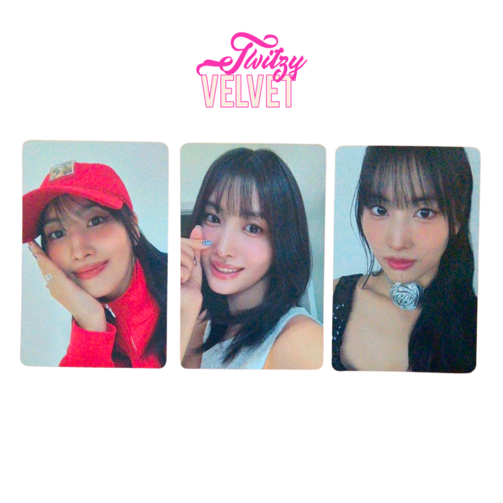 OFFICIAL Twice Strategy Nemo Special Photocard Nayeon Jeongyeon Momo ...