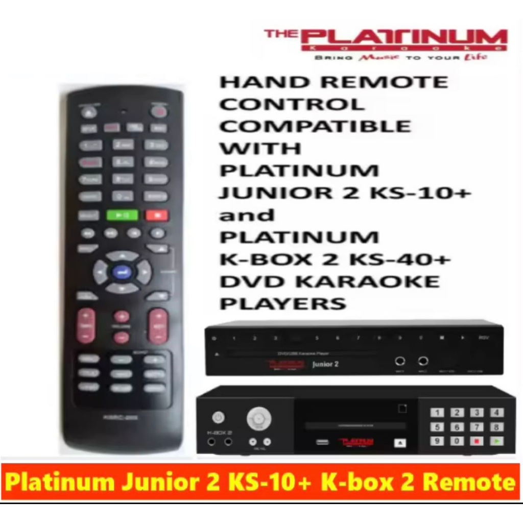 HUA Platinum KSRC-200 Junior 2 KS-10/K-box 2/KS-40+/Hermosa Home 40 ...