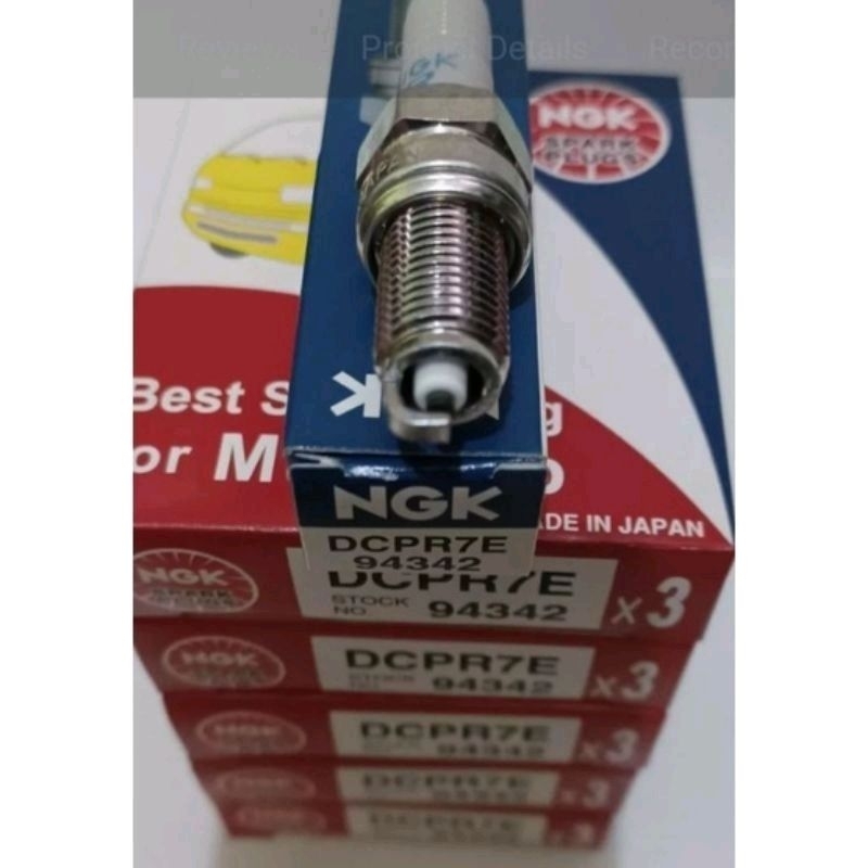 original NGK spark plug (3pcs) SET.F6a K6a suzuki multicab engine ...