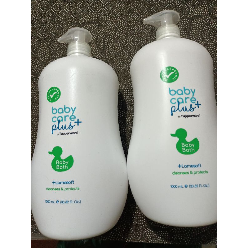 Tupperware Baby Care Plus Baby Bath Lamesoft 1000ml | Shopee Philippines