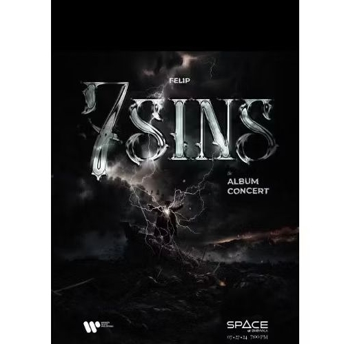 7SINS OFFICIAL POSTER FELIP OFFICIAL MERCH SB19 KEN FELIP OFFICIAL ...