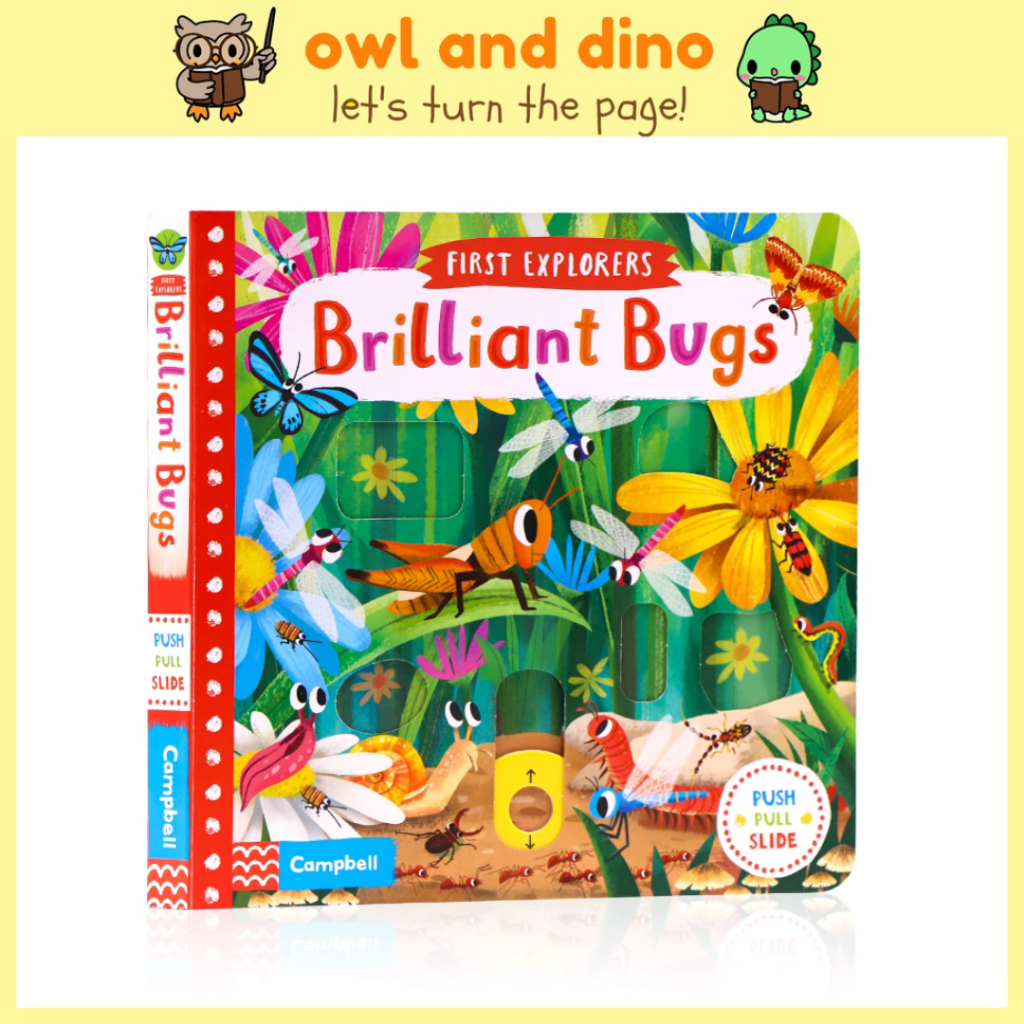 First Explorers: Brilliant Bugs (Interactive Boardbook) | Shopee ...