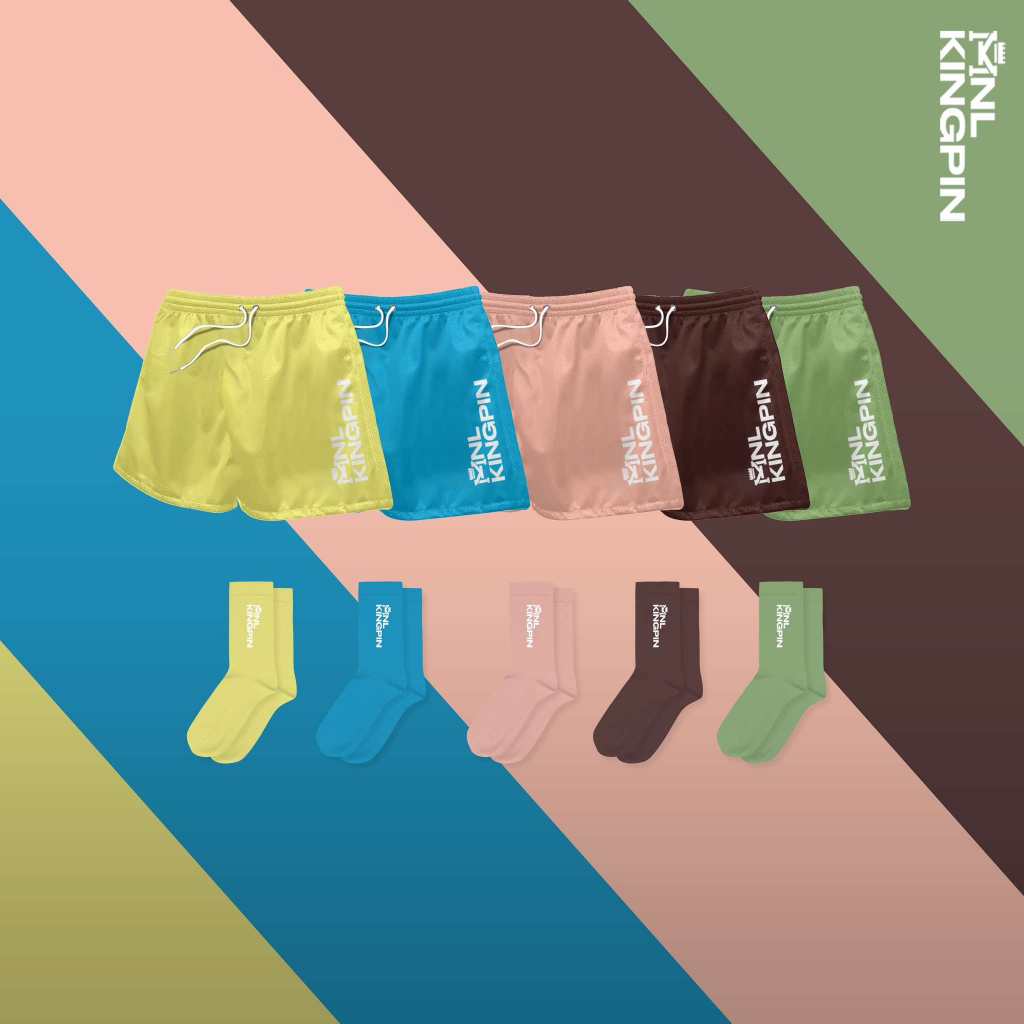 MNL KINGPIN COLOR BLUE CONCEPT MESH SHORT | Shopee Philippines