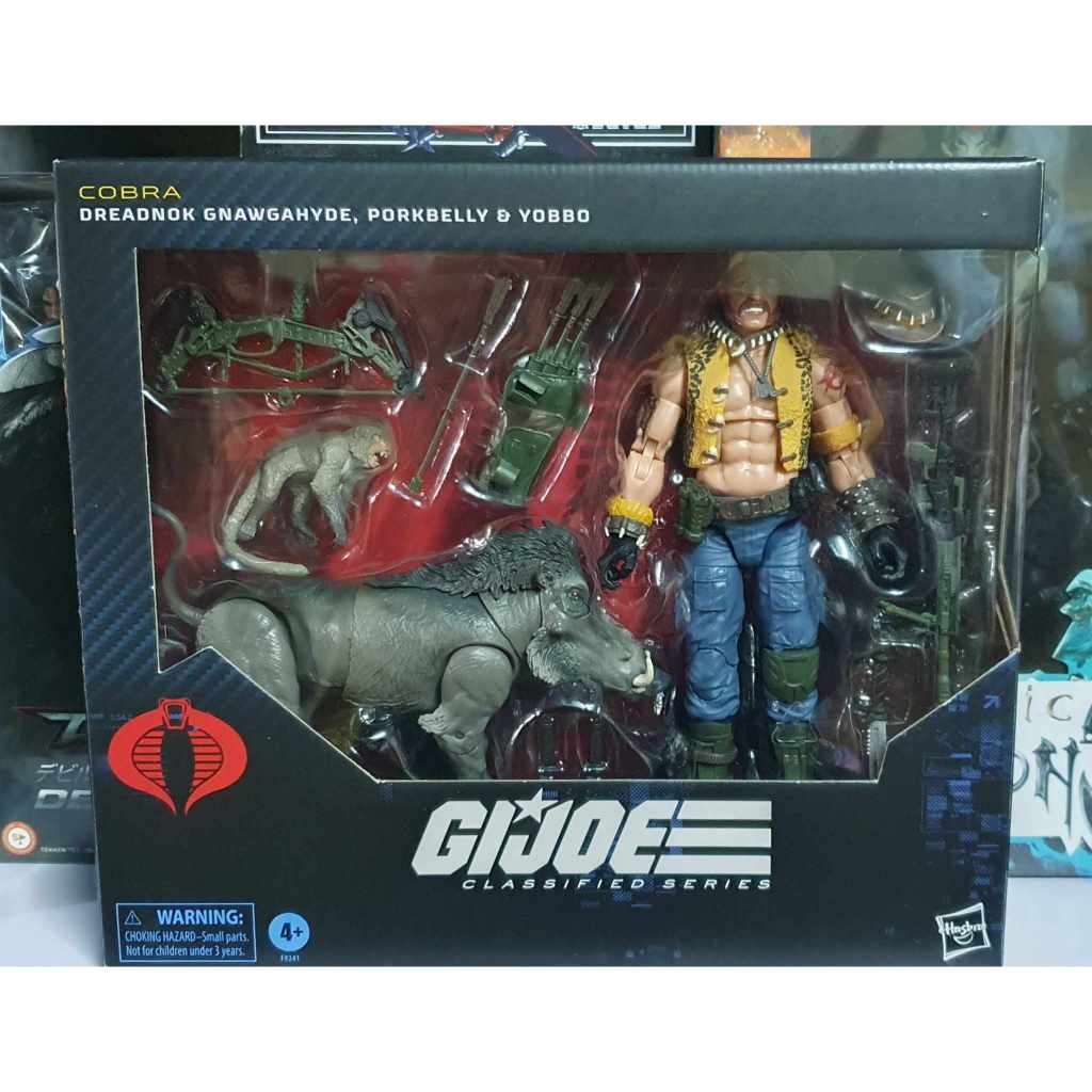 G.I.JOE Classified Series 135 Dreadnok Road Pig & Rawkus | Shopee ...