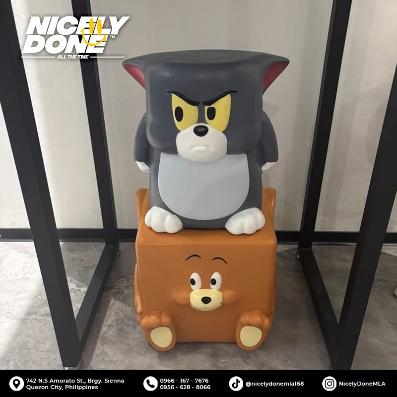 Nicely Done Tom & Jerry Stool for Playful Home Decor, Kids' Room Accent ...