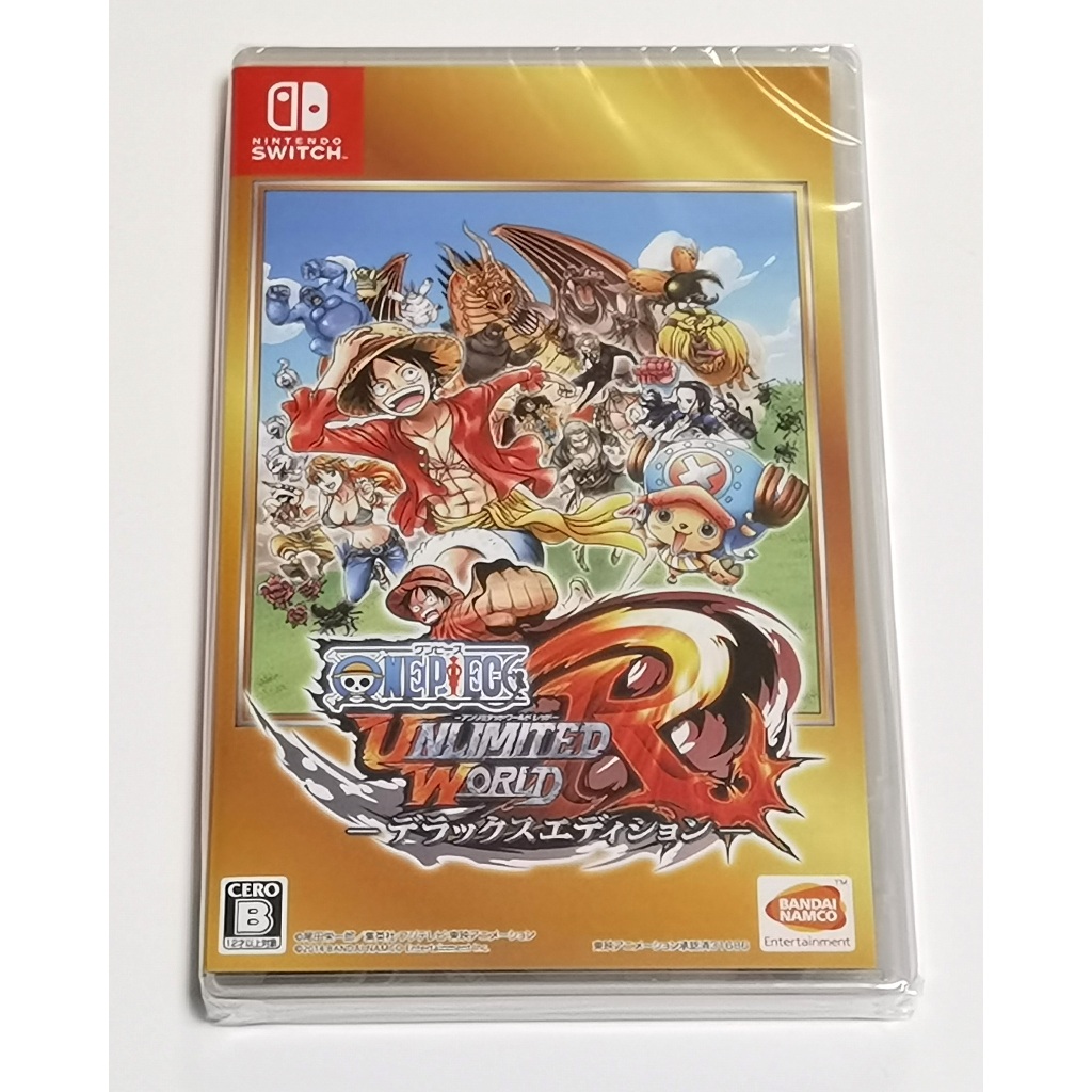 [Nintendo Switch game] One Piece: Unlimited World R Deluxe Edition ...