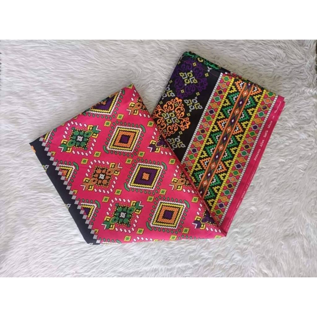 BATIK MALONG DOUBLE SIZE COTTON FABRIC | Shopee Philippines