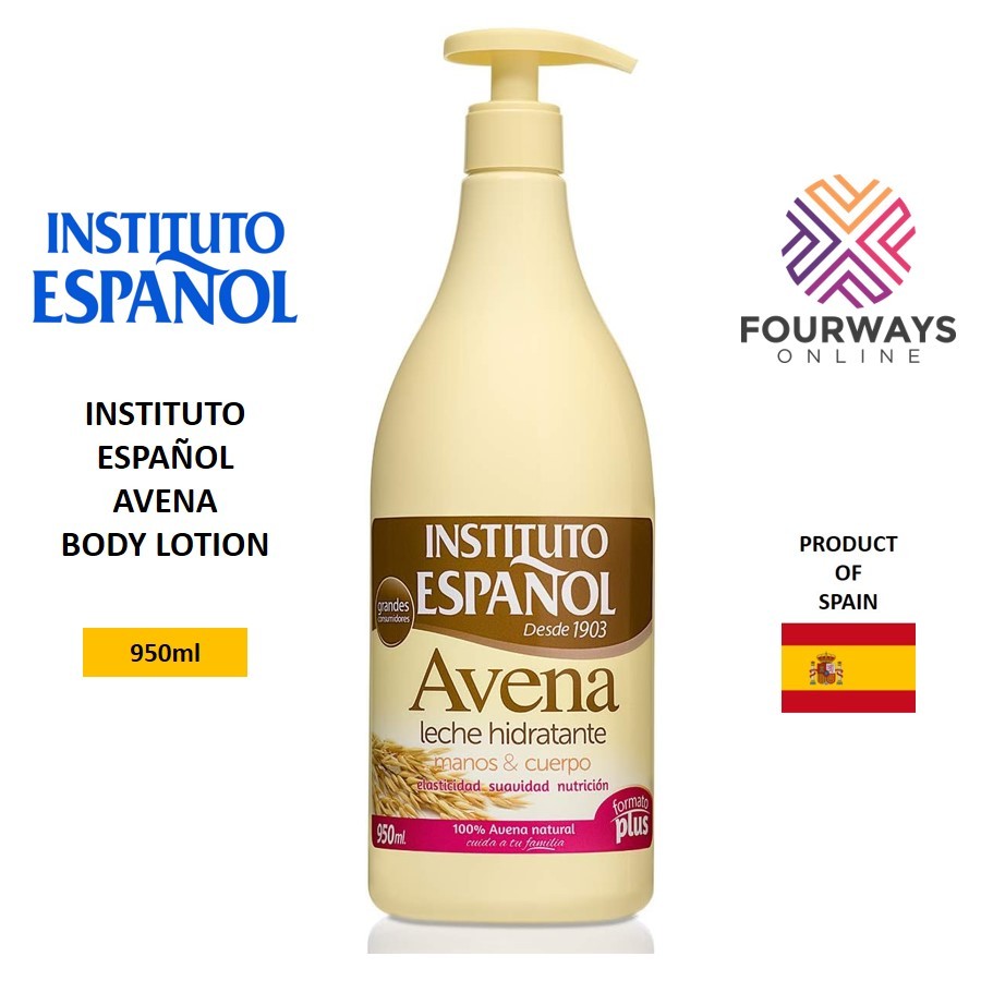 Instituto Español Avena Body Lotion 950ml | Shopee Philippines