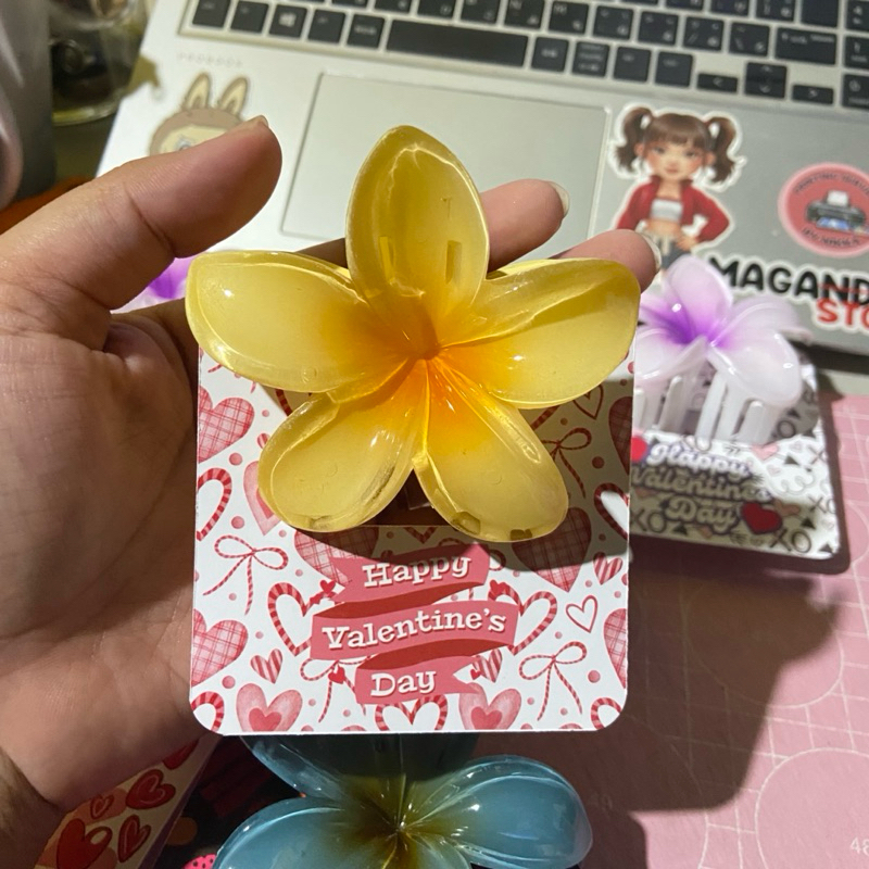 FLOWER CLAMP HOLDER / FLOWER HAIR CLAW HOLDER - HAIR CLAMP NOT INCLUDED ...