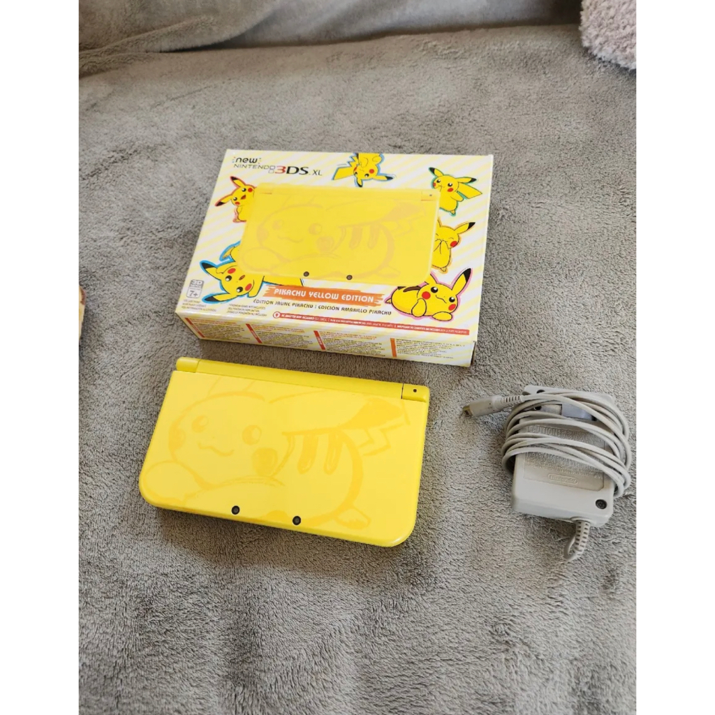 Nintendo New 3DS XL Pokemon Pikachu Yellow Edition | Shopee Philippines