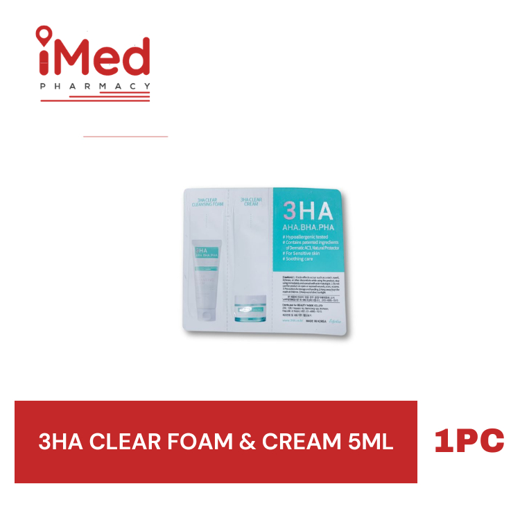 ESFOLIO 3HA CLEAR FOAM & CREAM SACHET 5ML | Shopee Philippines