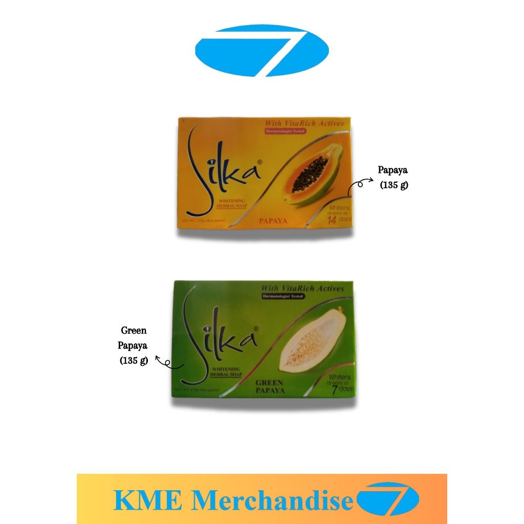 Silka Whitening Soap (135 g) | Shopee Philippines