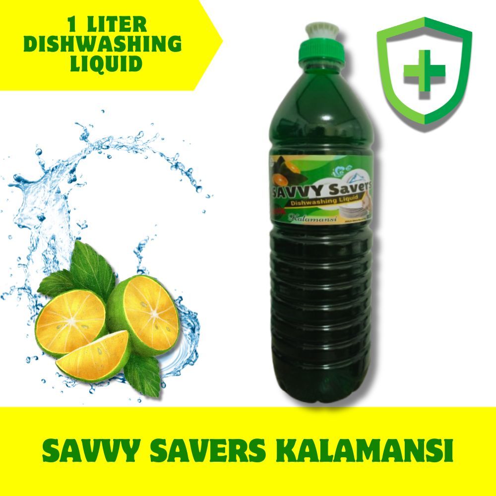 Savvy Savers Dishwashing Liquid Kalamansi 1 Liter | Shopee Philippines