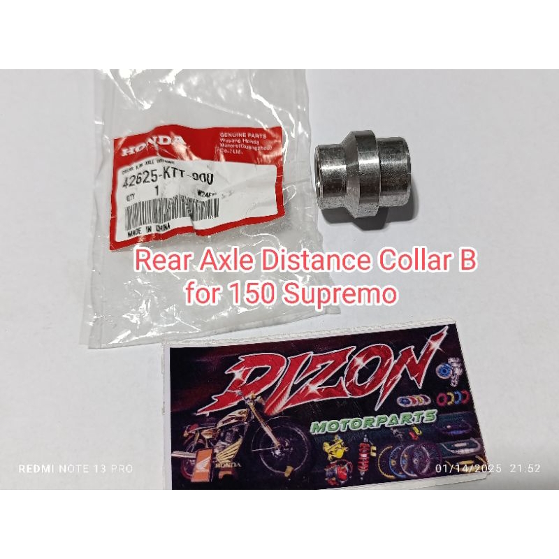 TMX 150 Supremo Rear Axle Distance Collar B (HPI) Original Genuine ...