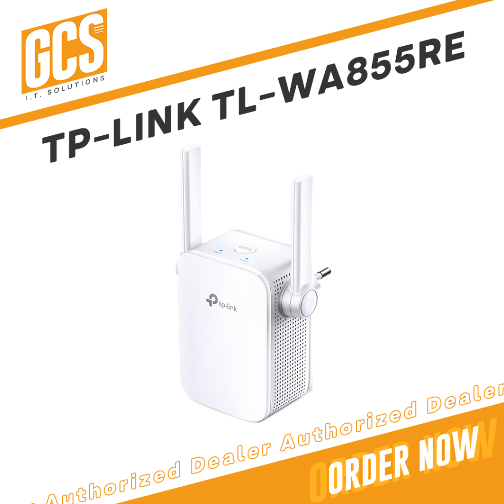 TP-Link TL-WA855RE 300Mbps Wireless N 2.4Ghz Wi-Fi Range Extender ...