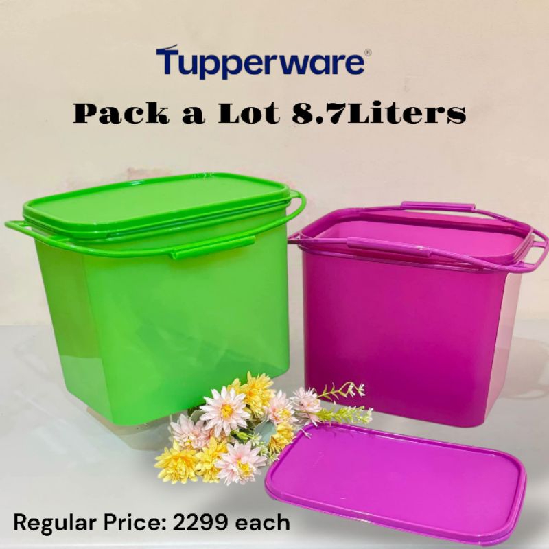 Tupperware Pack a Lot 8.7L (1pc) | Shopee Philippines