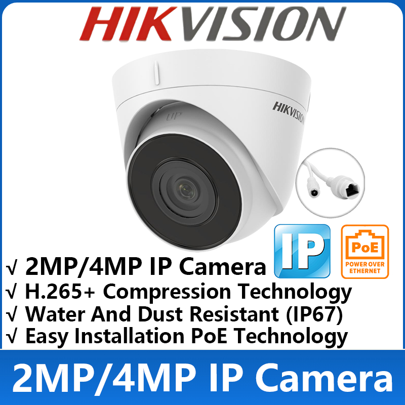 Hikvision 2MP/4MP IP Camera Fixed Turret Network Camera IP67 Outdoor H ...