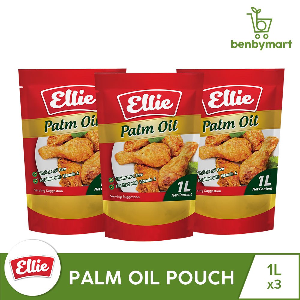 Ellie Palm Oil Pouch 1L (Set of 3) | Shopee Philippines