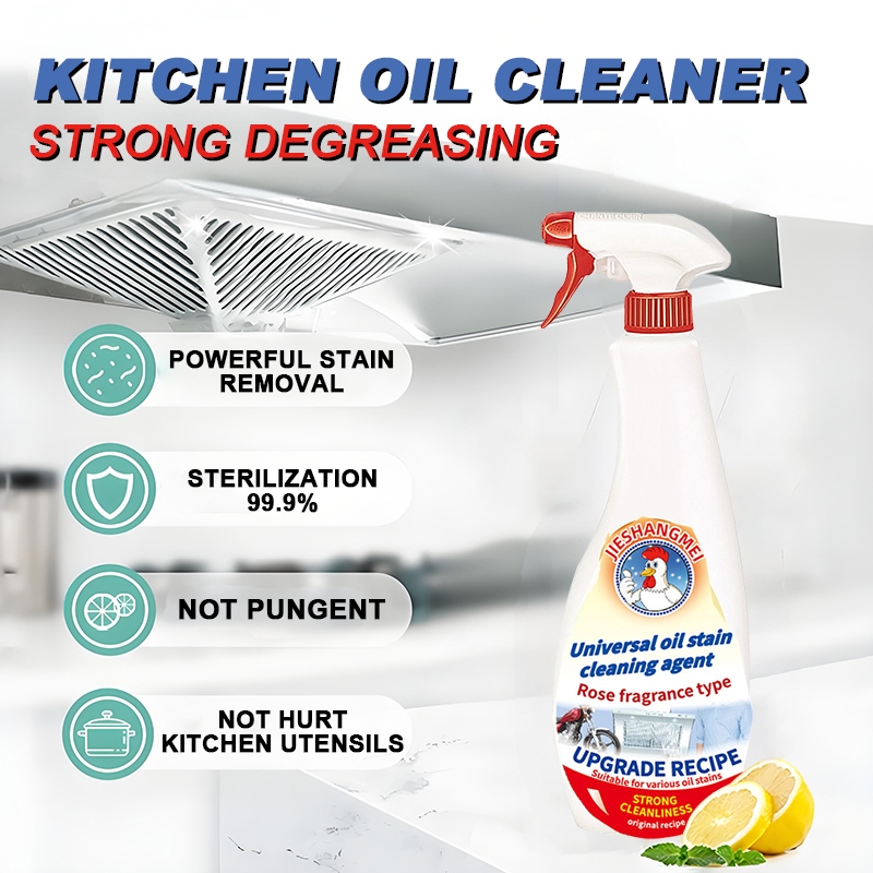 Kitchen Oil Range Hood and Grease Cleaner Refrigerator Microwave ...
