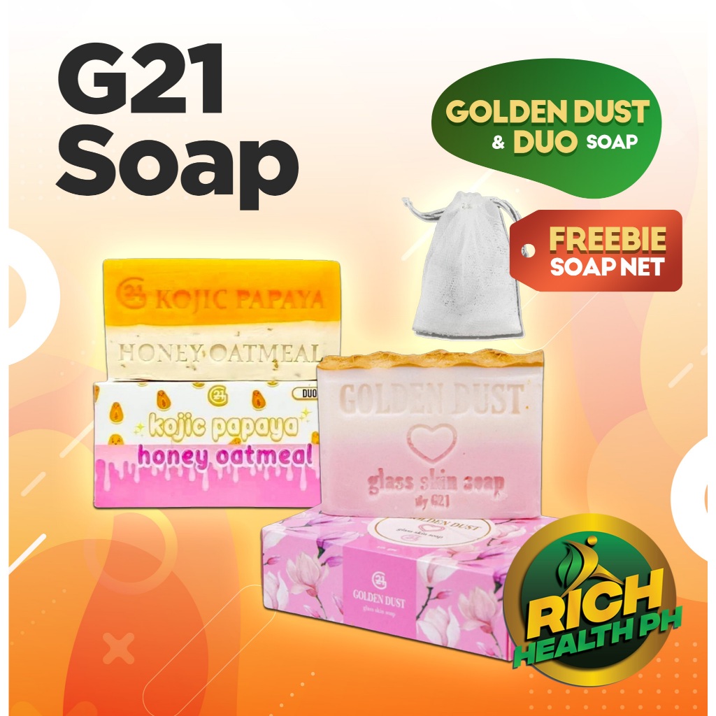 G21 Golden Dust Soap and Duo Soap (Choose, Combo, Duo Soap, Golden Dust ...