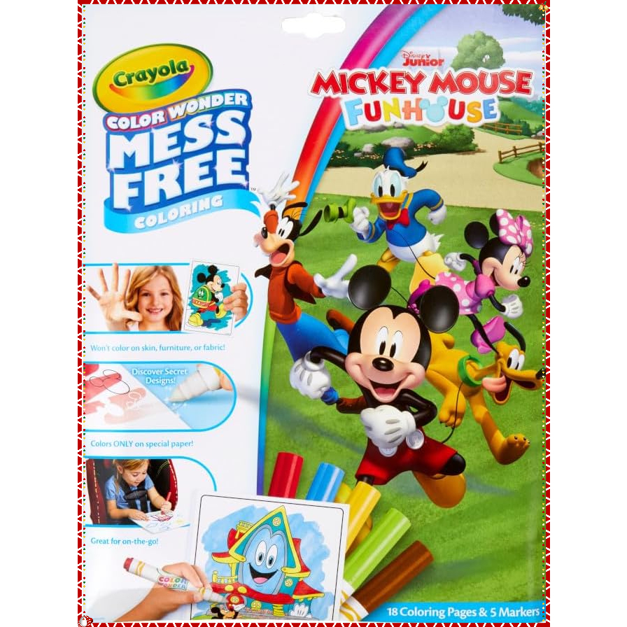 Crayola Color Wonder Disney Mickey Mouse Clubhouse, MessFree Coloring ...