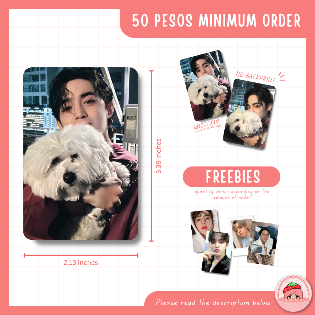 SCOUPS CHEOL KKUMA PC PHOTOCARD UNOFFICIAL FANMADE PRINT K-POP | Shopee ...
