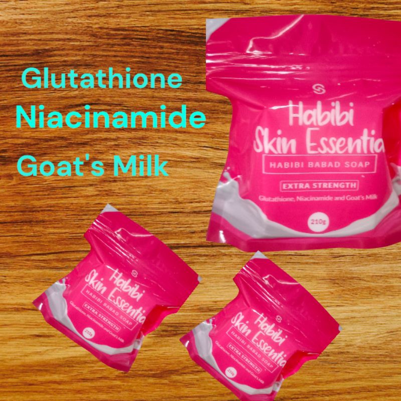 Habibi Skin Essential Babad Soap 3 Bars – Milk, Glutathione ...