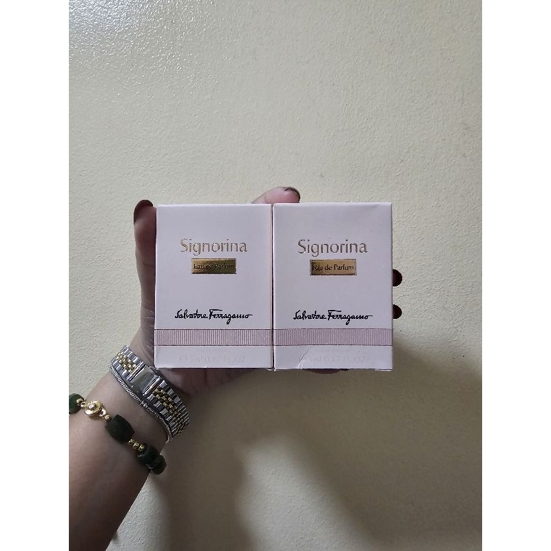 SIGNORINA by FERRAGAMO MINI PERFUME 5ML | Shopee Philippines