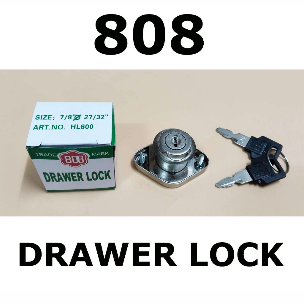 DRAWER LOCK SET WITH KEY ============= 808 DRAWER CABINET LOCKSET ART ...