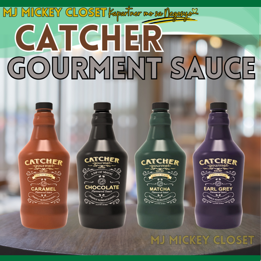 Catcher Gourmet Matcha Chocolate Caramel SaltedCaramel Sauce 2L ...