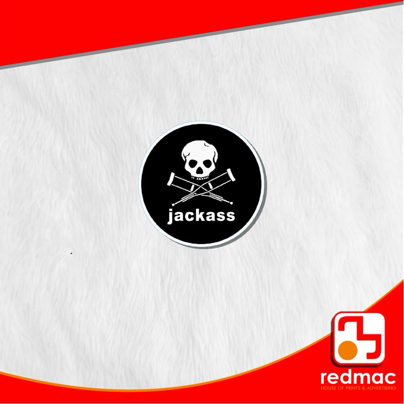 JACKASS LOGO STICKER | Shopee Philippines