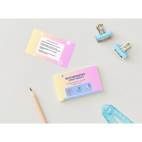 Biochemistry Reviewer Cards (For nursing, pharmacy, and medical ...