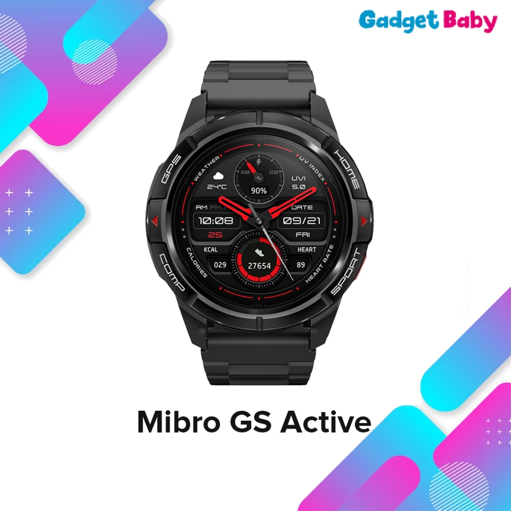 Mibro GS Active | 1.3" HD Amoled Screen | 150 Sports Mode | 5 ATM ...