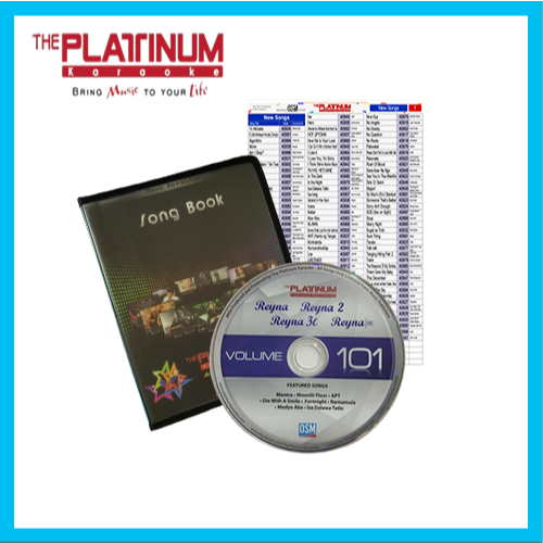 New Updated Volume 101 CD with Songbook PLATINUM REYNA / REYNA 2 / REYNA 3C / REYNA SE | Shopee ...